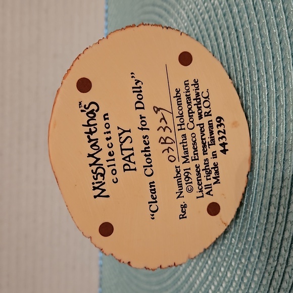 Enesco | Art | Miss Marthas Collection Patsy Clean Clothes For Dolly | Poshmark